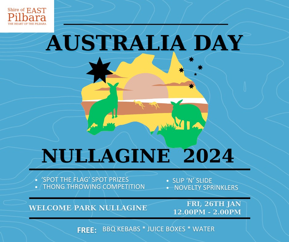 Australia Day Pool Party - Nullagine » Shire of East Pilbara